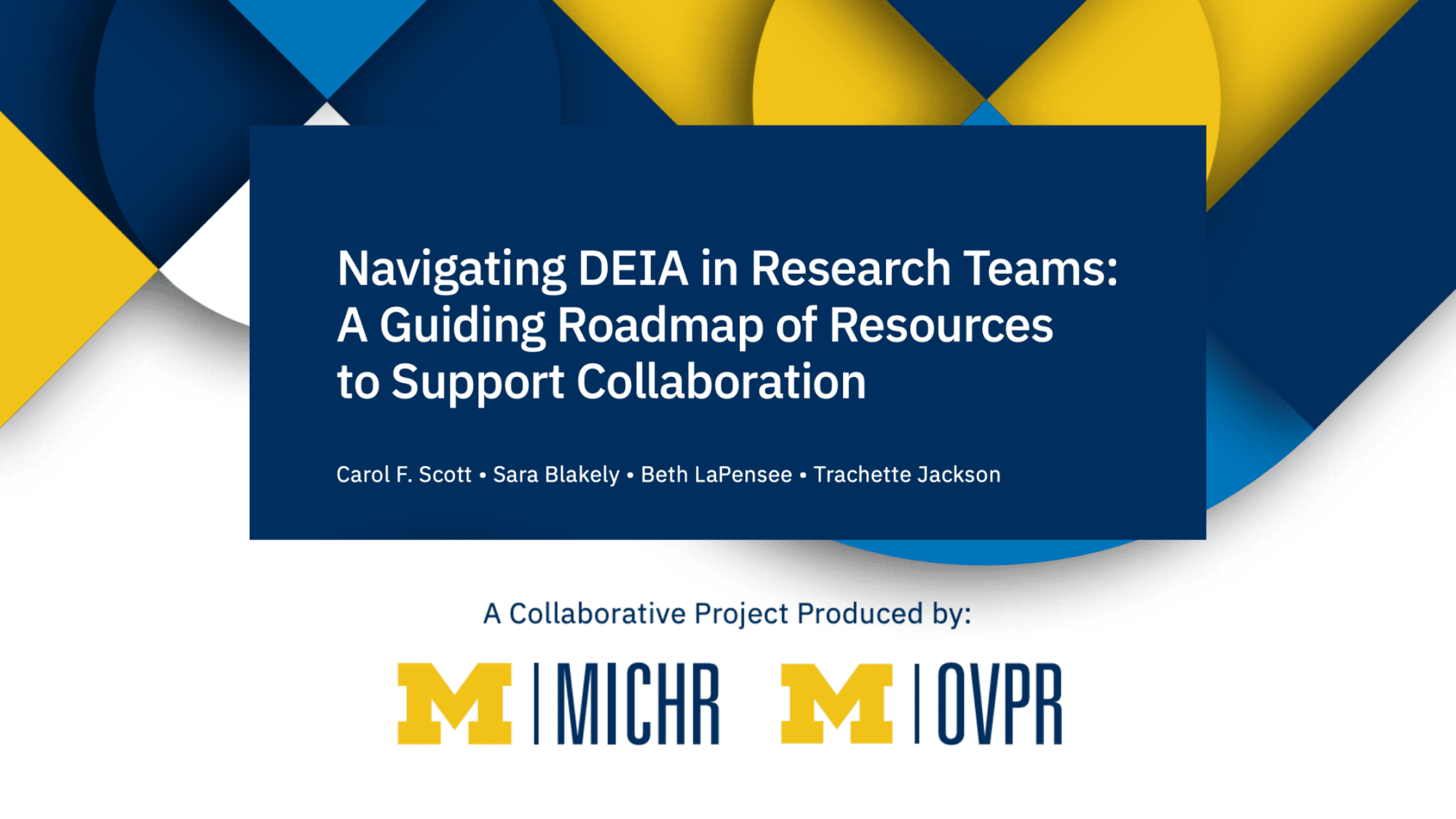 Navigating DEIA Research Together: A Collaborative Roadmap for Success ...